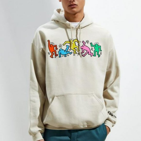 keith haring | Shirts | Keith Haring Urban Outfitters Iconic Dancing ...